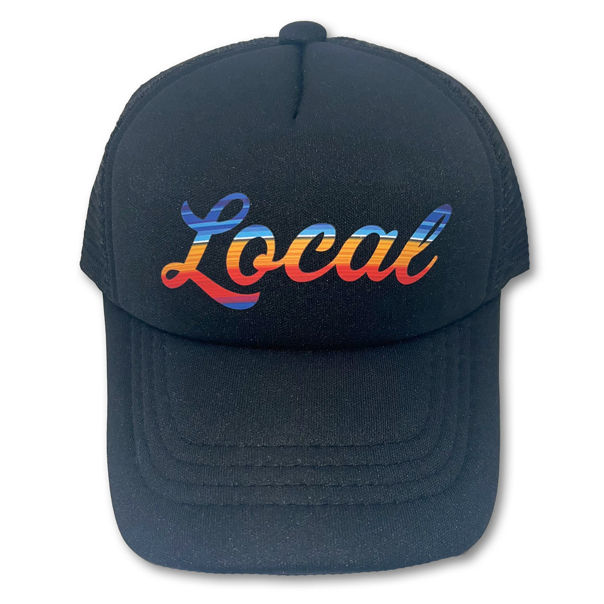 Black Local Trucker Hat for $17.00 now at Sol Baby!